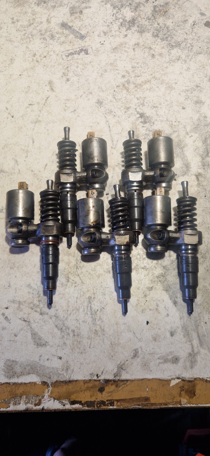 Land Rover Discovery 2 Defender TD5 10p Black Top Injectors x5 Set ...