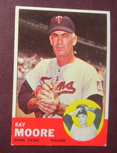 1963 Topps Ray Moore (Minnesota Twins) #26 EX/NRMT | eBay