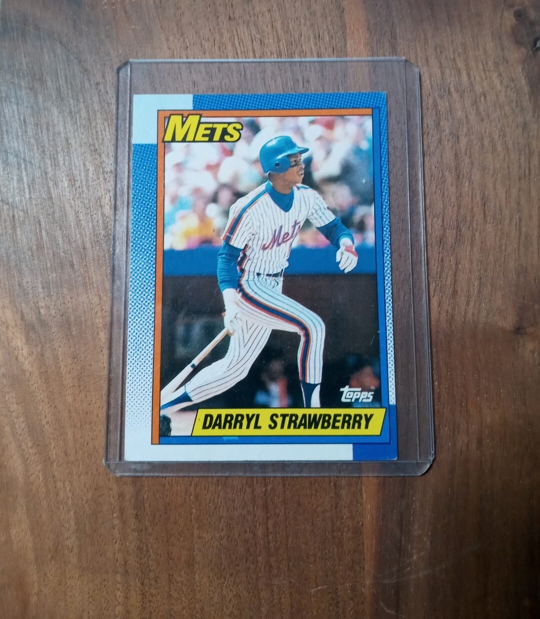 Vintage 1990 TOPPS DARRYL STRAWBERRY #600 *VERY RARE* DOUBLE ERROR 💎 | eBay