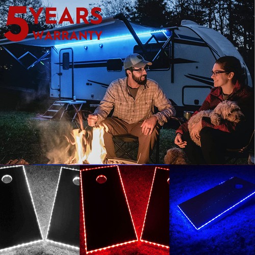 For Dometic 9100 Series 12V RV Awning Party RGB color change Led Light ...