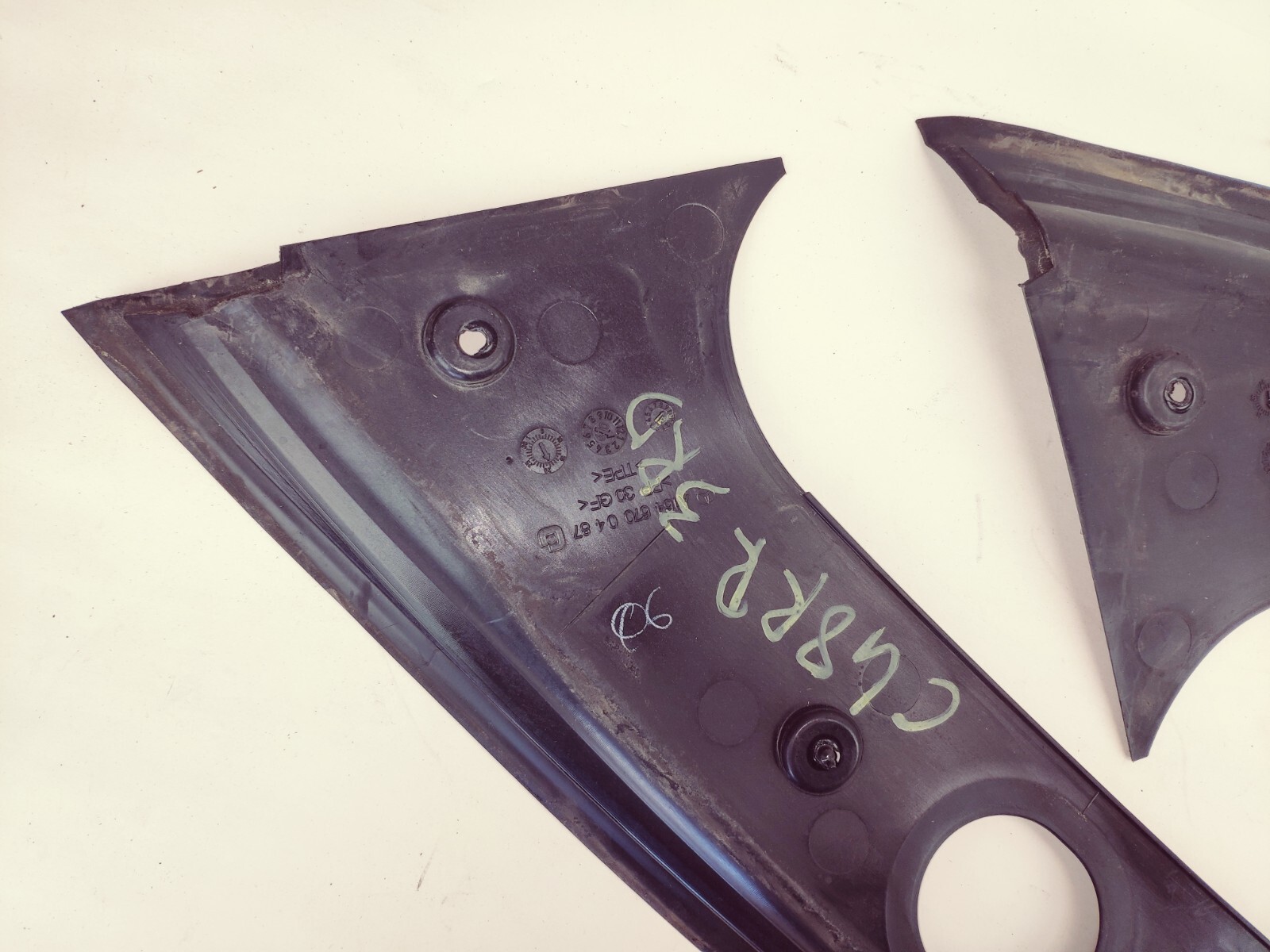 09 MERCEDES GL450 X164 3RD LEFT RIGHT REAR QUARTER TRIM COVER SET ...