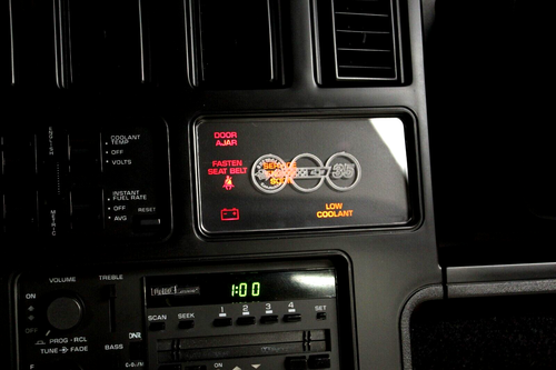 BUNDLE! C4 Corvette Information Center/Console Cover 35th Anniversary ...