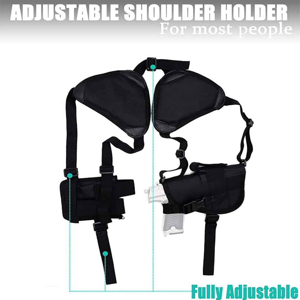 Tactical Underarm Shoulder Gun Holster Pistol Concealed Carry ...
