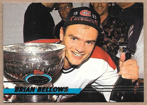1993-94 Stadium Club #156 Brian Bellows Montreal Canadiens | eBay