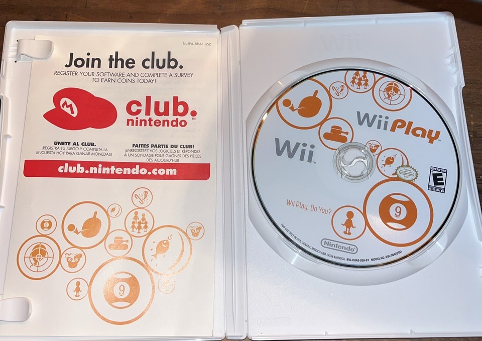 Collectible Nintendo Wii Play 2007 45496900069| eBay