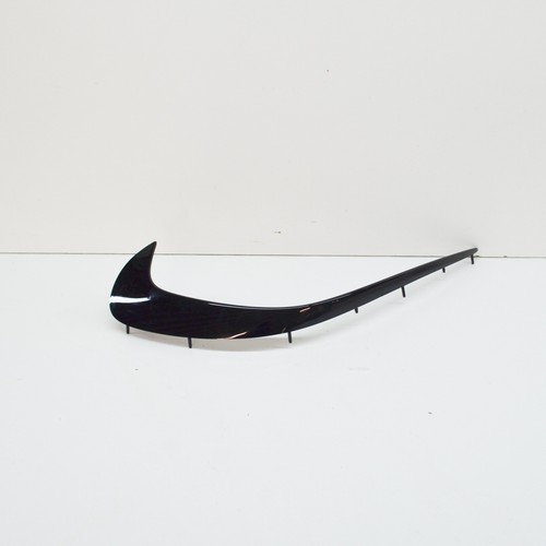 NEW MB A W176 AMG FRONT BUMPER LEFT GLOSS BLACK FLICK A1768854900 ...