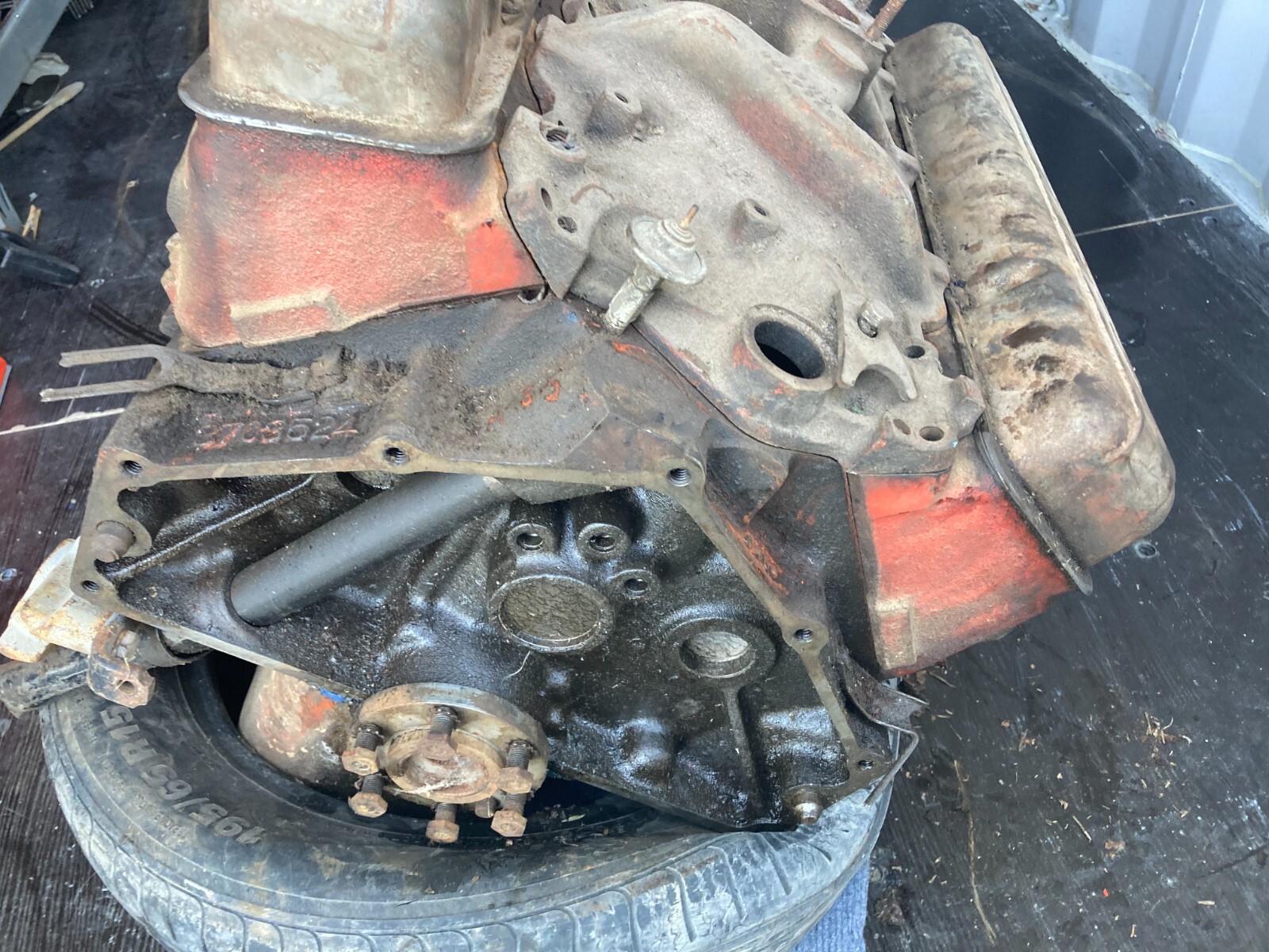 EARLY CHEVY 265 ENGINE 3703524 Corvette Belair 1955 Dated A 18 5 | eBay