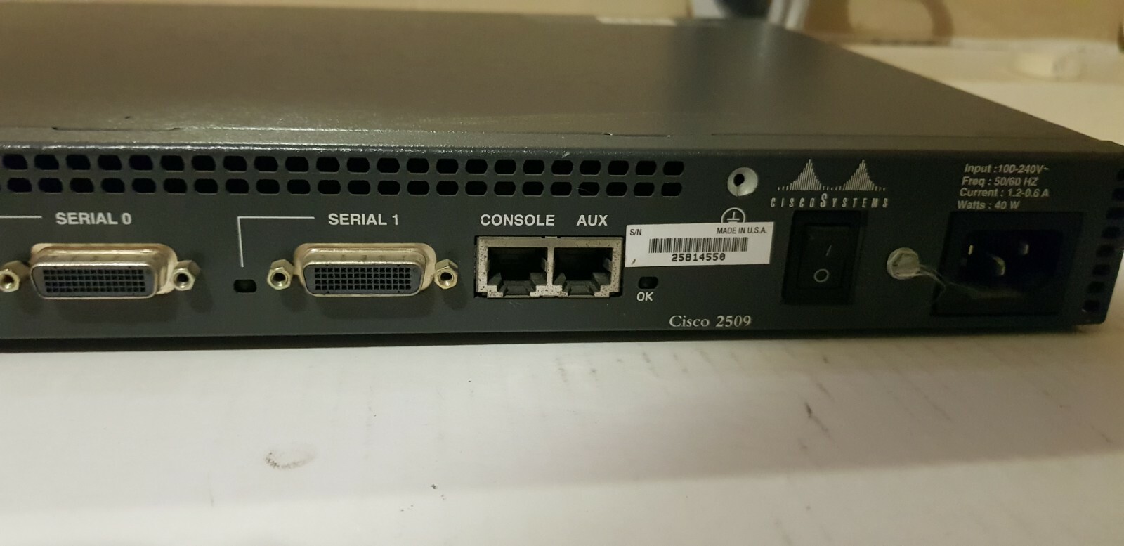 Cisco 2509 - Cisco Systems - Cisco Systems model: Cisco 2509 | eBay