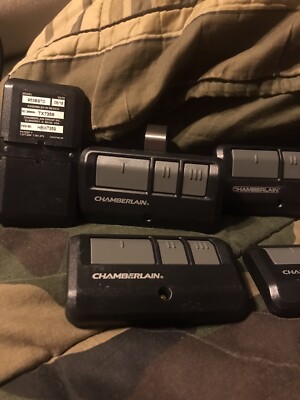 1 Chamberlain 953ESTD 3 Button Garage Door Remote - Black 12381173433| eBay