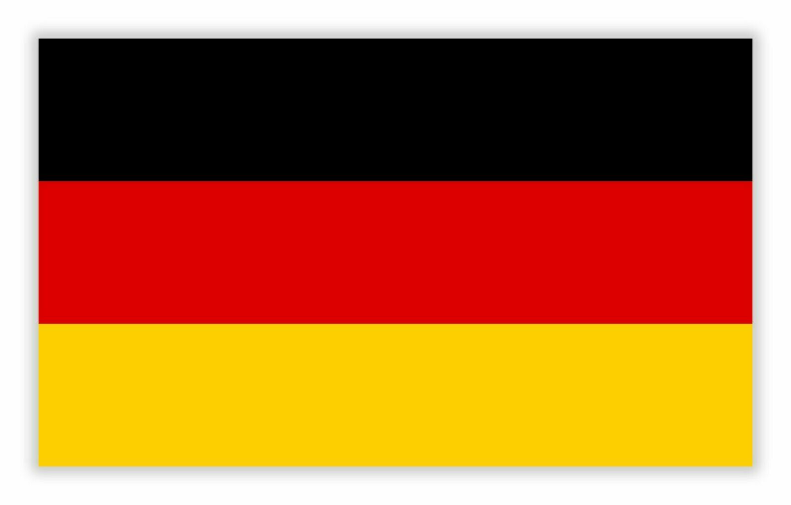 Vinyl Decal German Flag sticker car window bumper Germany | eBay