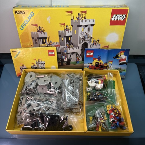 Vintage Lego 6080 King's Castle 1984 Complete W/ Box + Instructions ...