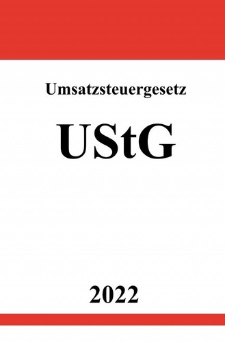 Umsatzsteuergesetz UStG 2022 | Ronny Studier | Deutsch | Taschenbuch ...