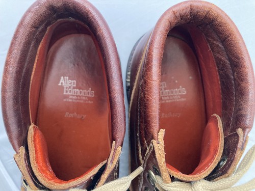 Allen Edmonds Rothsay Wedge Sole Lace Up Moc Toe Mountain Boots 9 1/2 D ...
