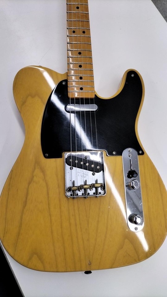 (Fender American) Vintage 1952 Telecaster Natural Made in USA Electric ...