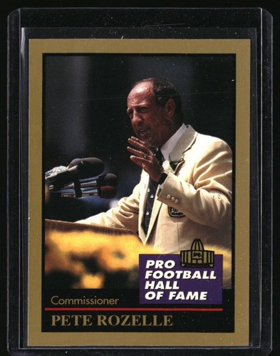 1991 Enor Pro Football HOF #123 Pete Rozelle | eBay