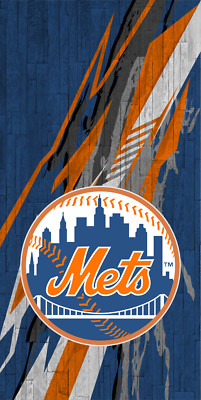 New York Mets Cornhole Board Wrap Set of 2 | eBay