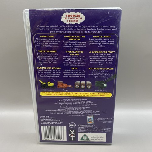Thomas The Tank Engine & Friends Spooks & Surprises VHS Tape 1998 Used ...