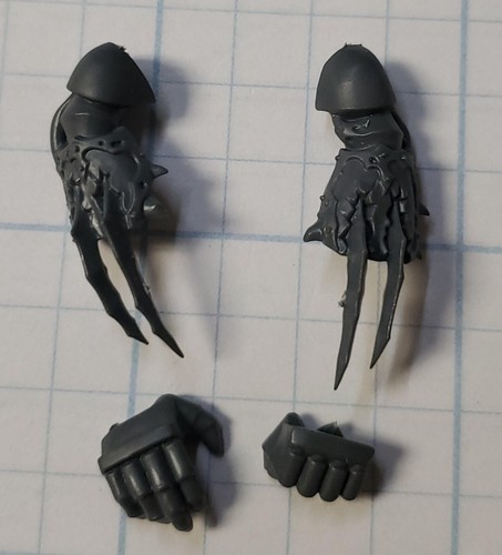 Warhammer 40k Chaos Space Marines Bits Raptors Warp Talons Lightning ...