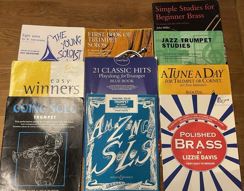 Collection Of 10 trumpet music books | eBay UK