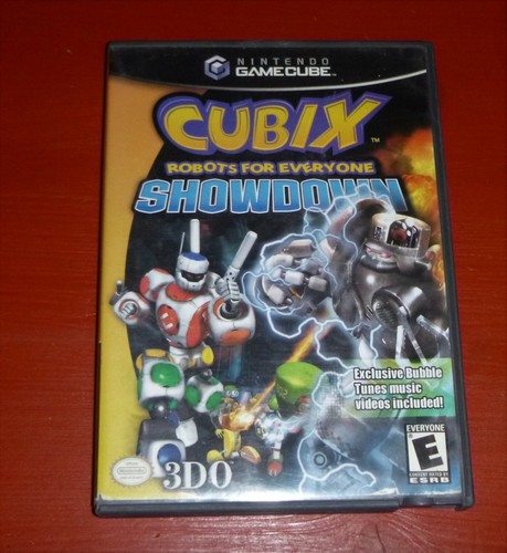 Cubix Robots for Everyone Showdown (Nintendo GameCube, 2003)-No Manual ...
