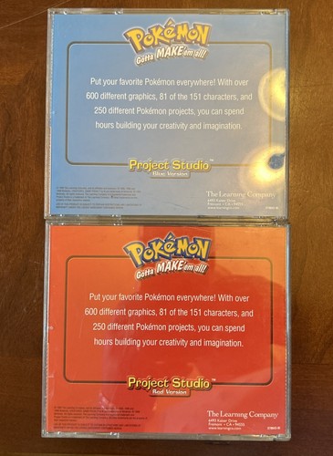 Pokémon: Project Studio: - Red Version + Blue Version (PC 1999) Make ...