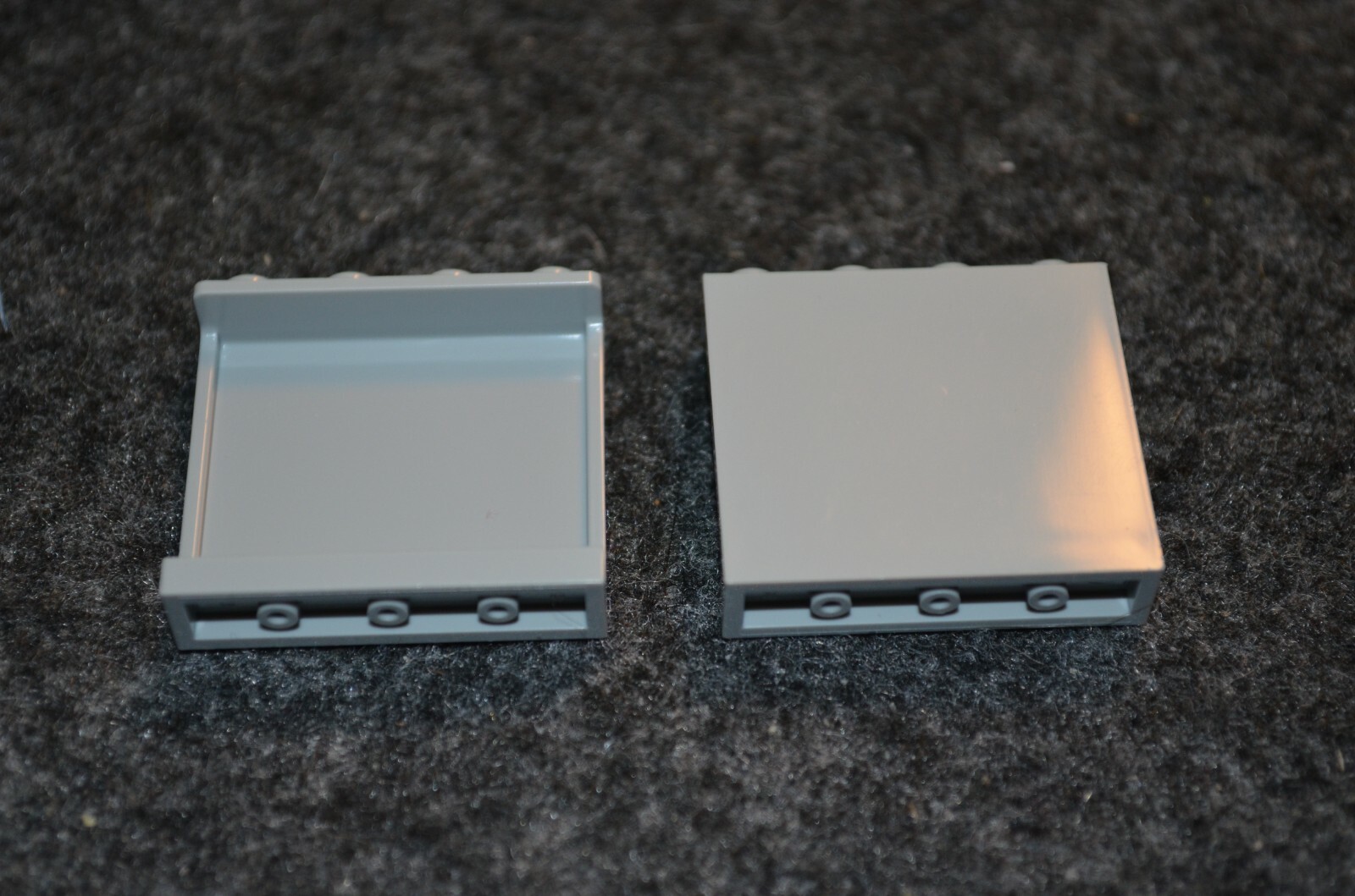 (2) 1x4x3 Light Gray "[" Wall Panel Bricks ~ Lego NEW | eBay