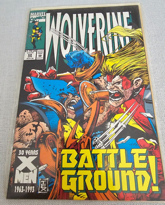 Marvel Comics 1993 Wolverine #68 Battle Ground Comic Book. | eBay