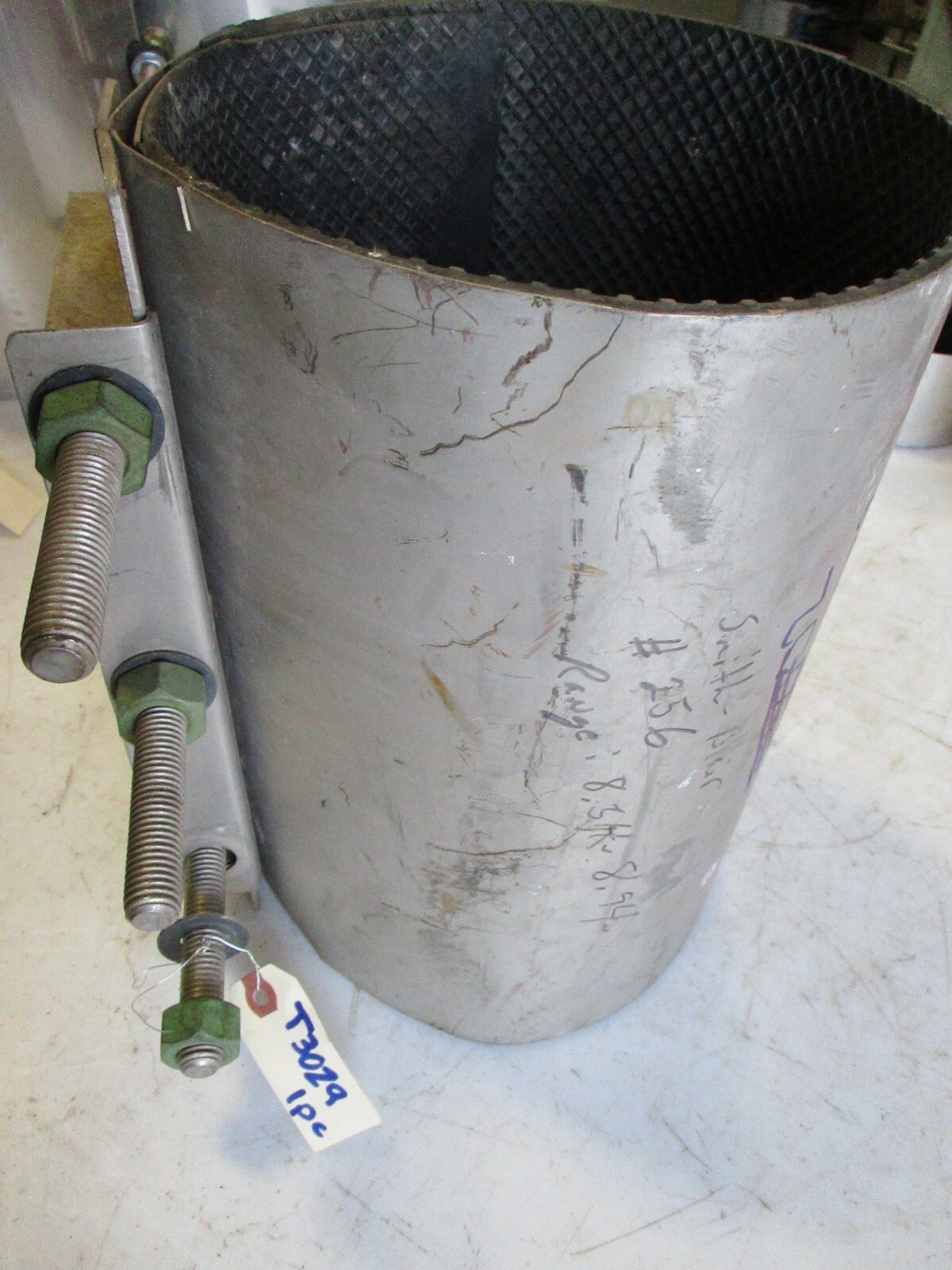 Smith-Blair 261 Stainless Pipe Repair Clamp 8" (8.54-8.94 OD) x 12-1/2 ...