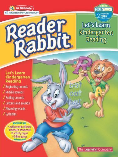 Reader Rabbit Let's Learn Kindergarten Reading by Inc. Staff Learning ...