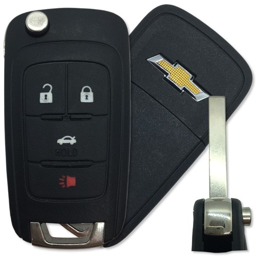 OEM 2014-2017 CHEVROLET IMPALA REMOTE FLIP KEY FOB KR55WK5007 | eBay