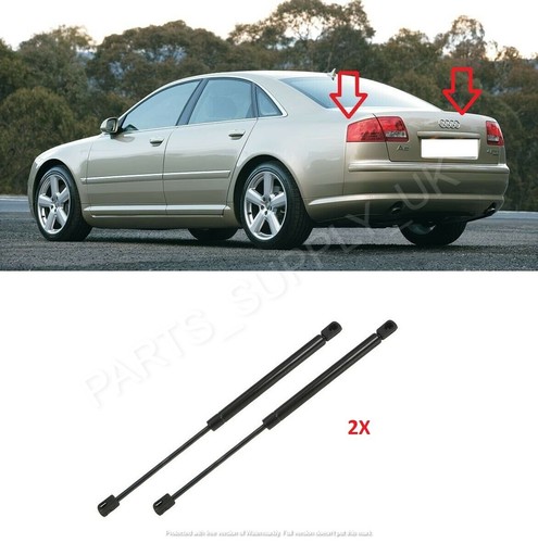 NEW FOR AUDI A8 D3/4E 03-10 SEDAN 2X TAILGATE BOOT STRUTS PAIR GAS ...