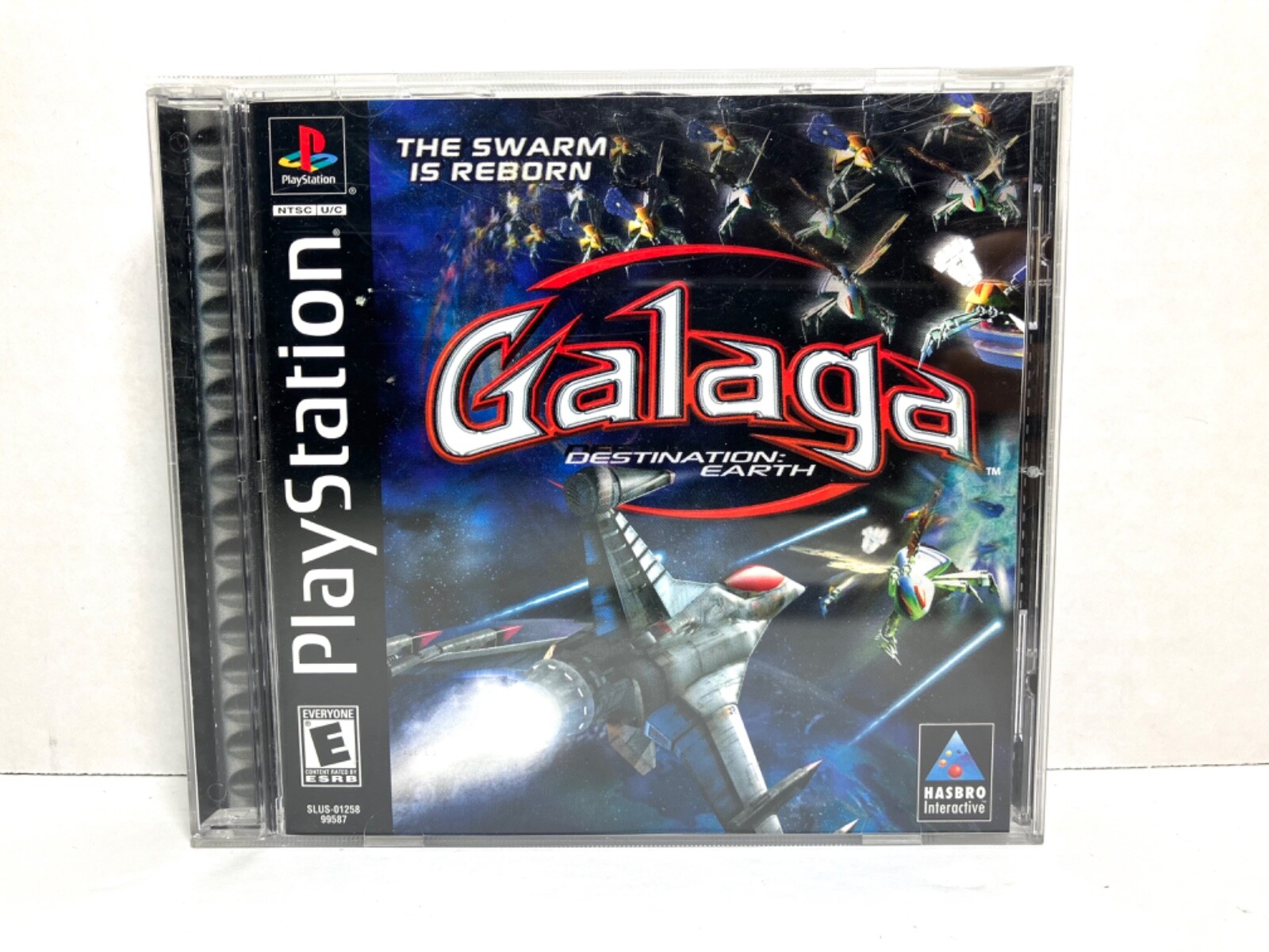 Galaga: Destination Earth (Sony PlayStation 1, 2000) Black Label ...