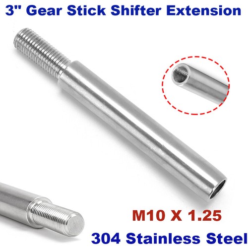 M10 X 1.25 Lift Shifter Extension Extender Lever Gear Shift Knob - 3 ...