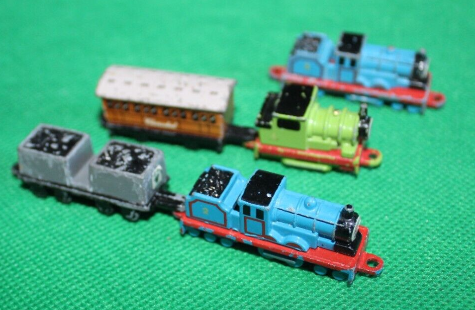Thomas the tank engine diecast mini versions x6 ertl | eBay UK