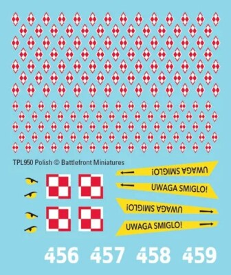 POLISH DECAL SET - TEAM YANKEE - TWP951 | eBay