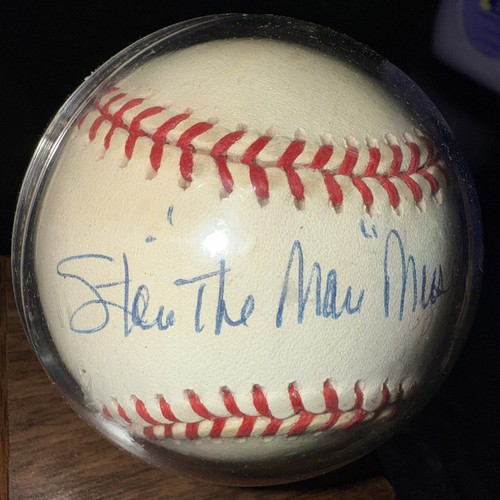 Stan Musial Autographed Baseball Stan “the man” Musial not ...