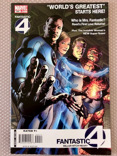FANTASTIC FOUR #554 (2008 Marvel, 4 Fingers Up Meme) | eBay