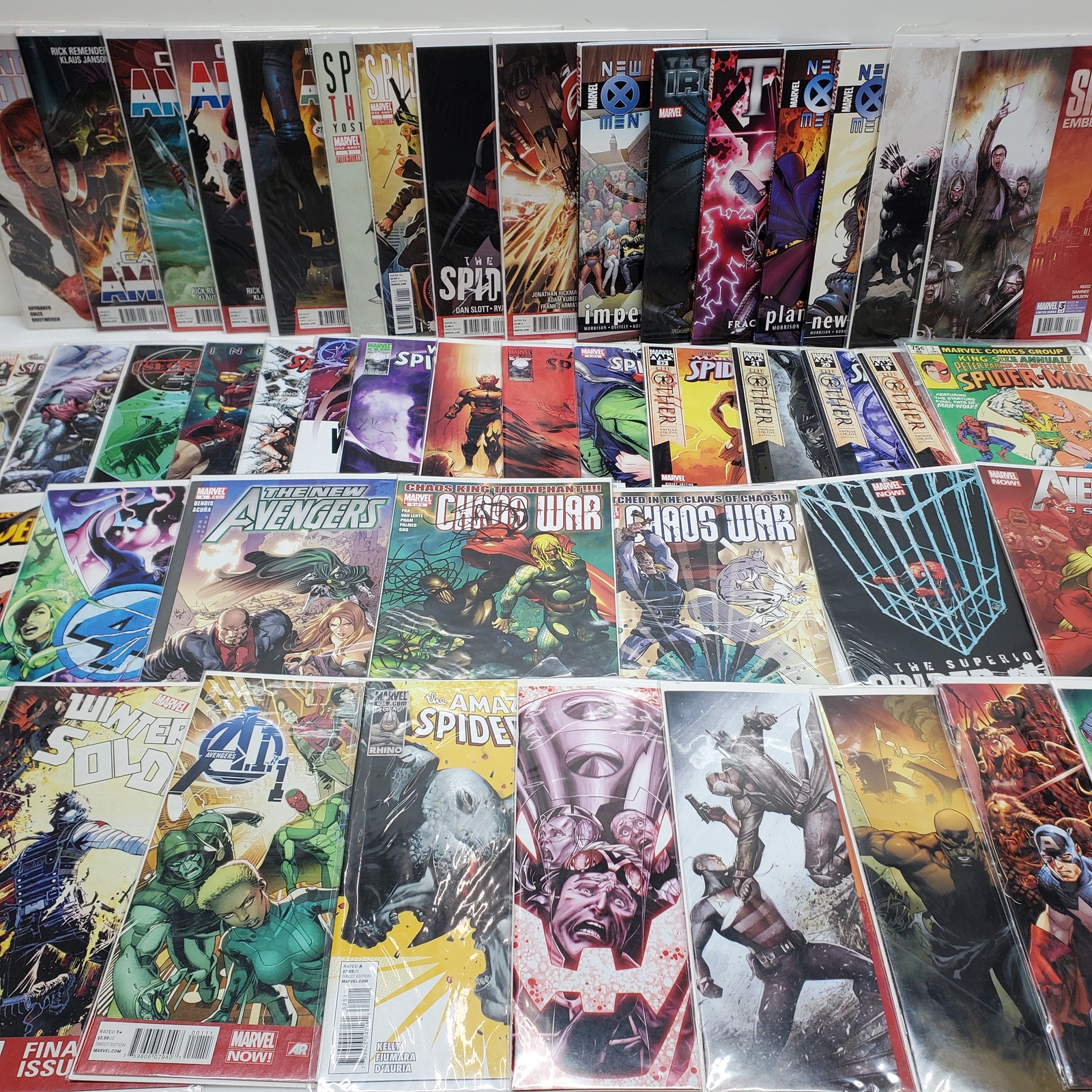 Marvel 11.6 lbs Bulk Comic Books & Graphic Novels Lot Spider-Man New X ...
