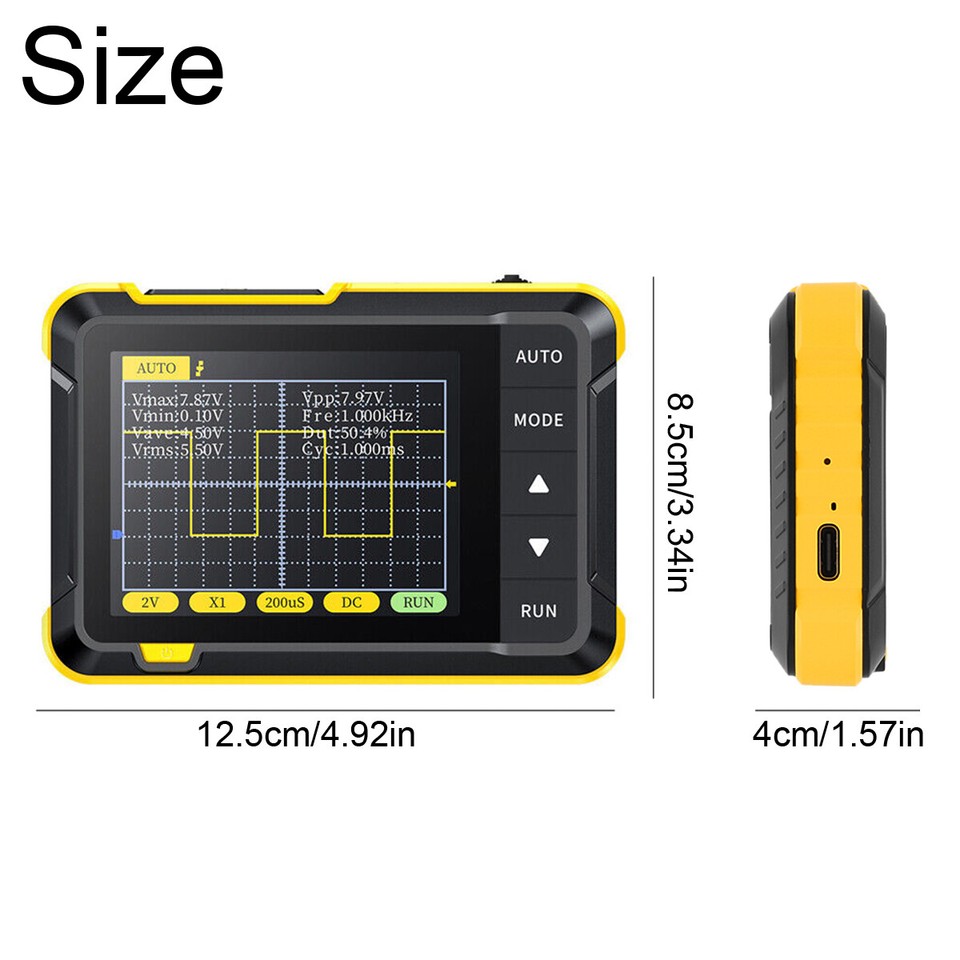 DSO 152 Handheld Small Oscilloscope Portable Digital Oscilloscope ...