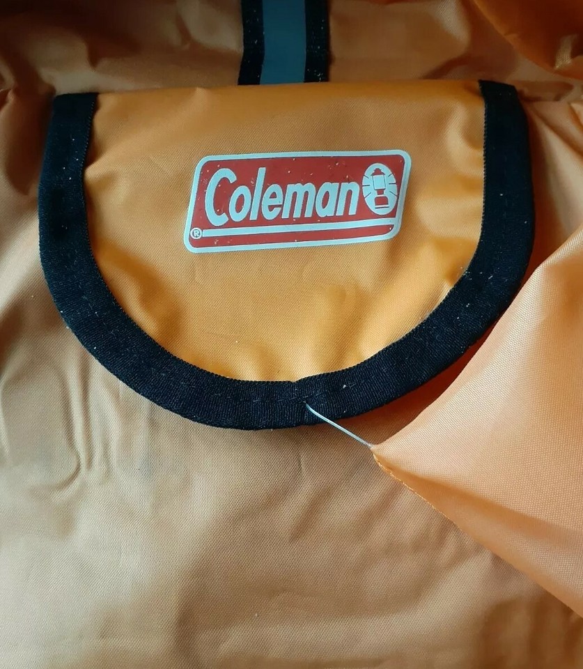 Coleman Pet Dog Raincoat Coat Jacket Camping Jacket sz M Orange | eBay