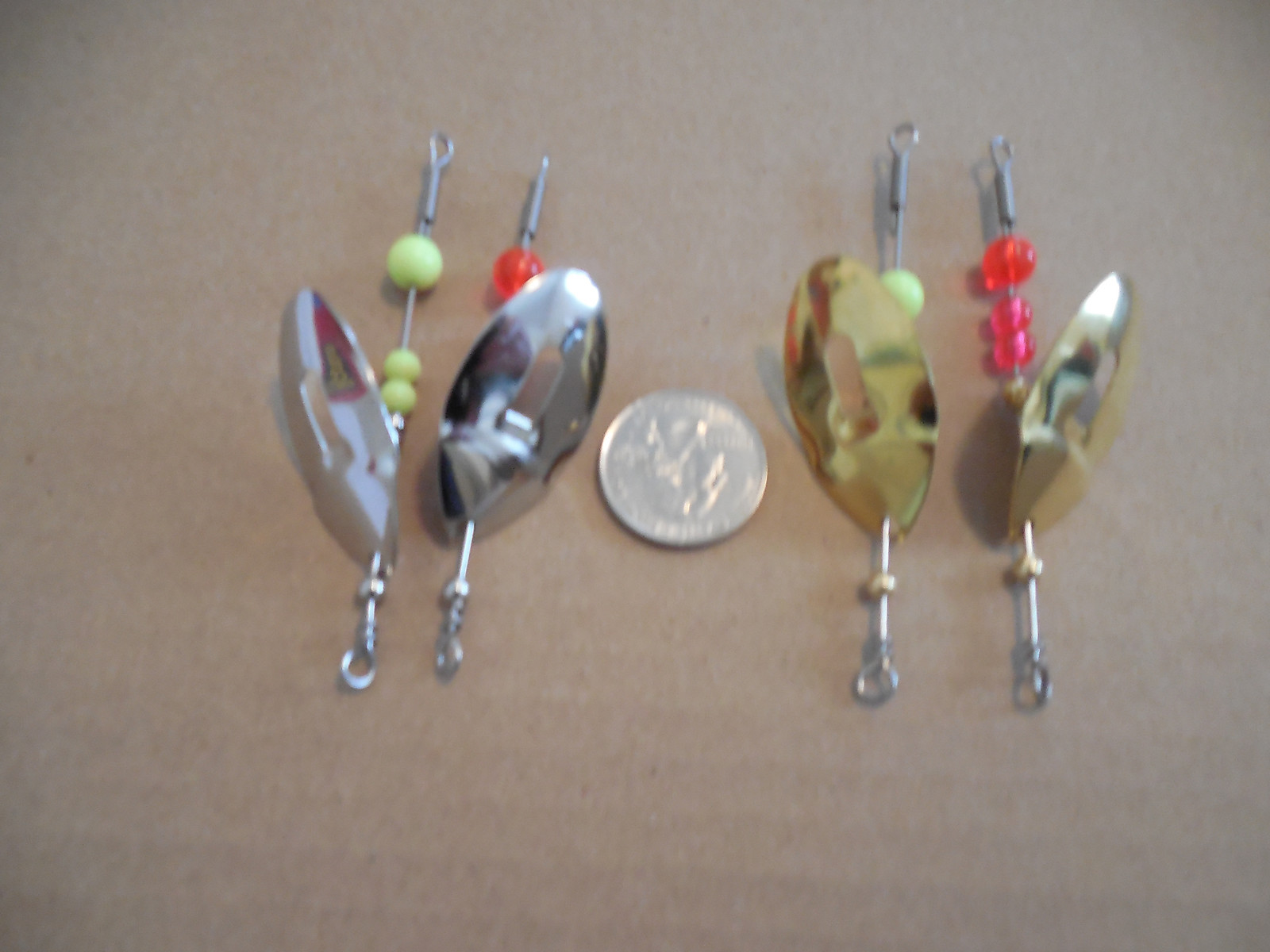 June Bug Spinner Large size spinner rig Walleye Pike Catfish fishing ...