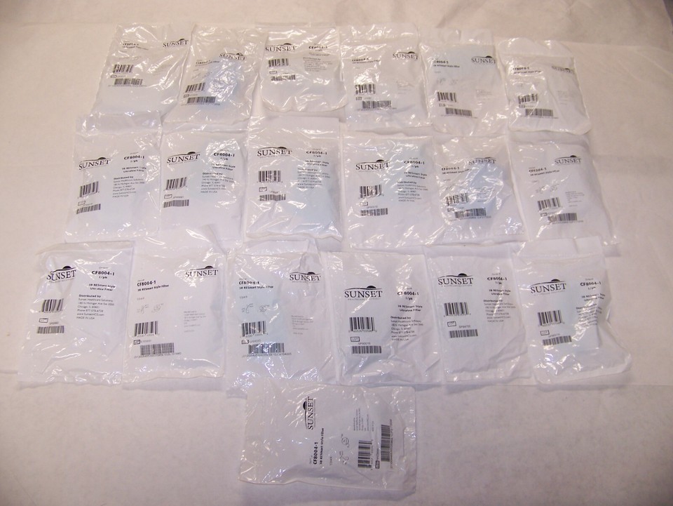 19 pcs. 3B RESmart Style Disposable Filters NEW Sunset Healthcare FREE ...