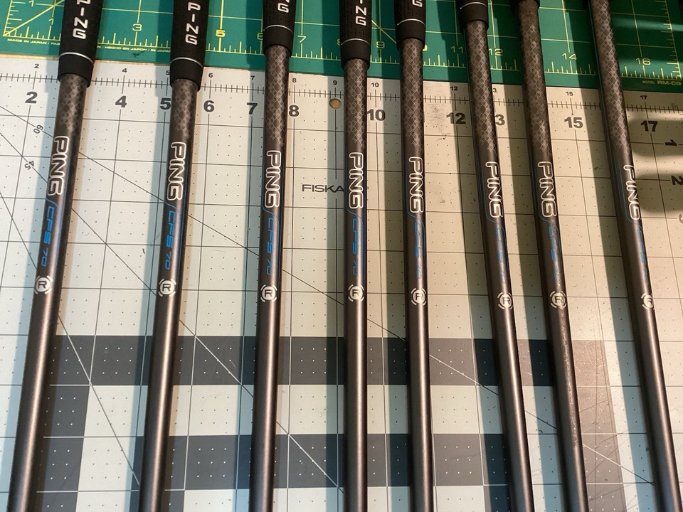 Ping G Series Iron Set 🟡 4-W,UW. CFS 70 R Shafts, Ping Grips. A+ | eBay