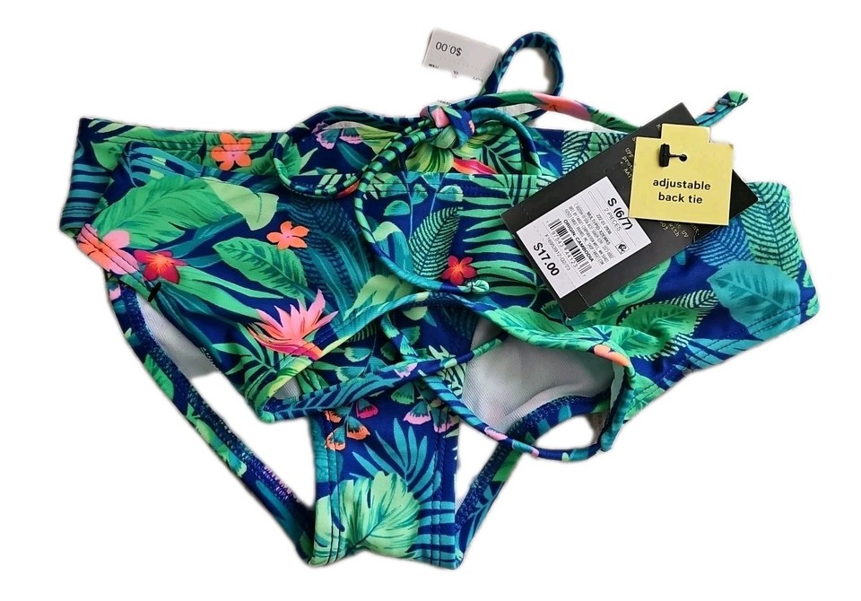 New Girl's Living In The Tropics Floral Printed Bikini Set - Art Class ...