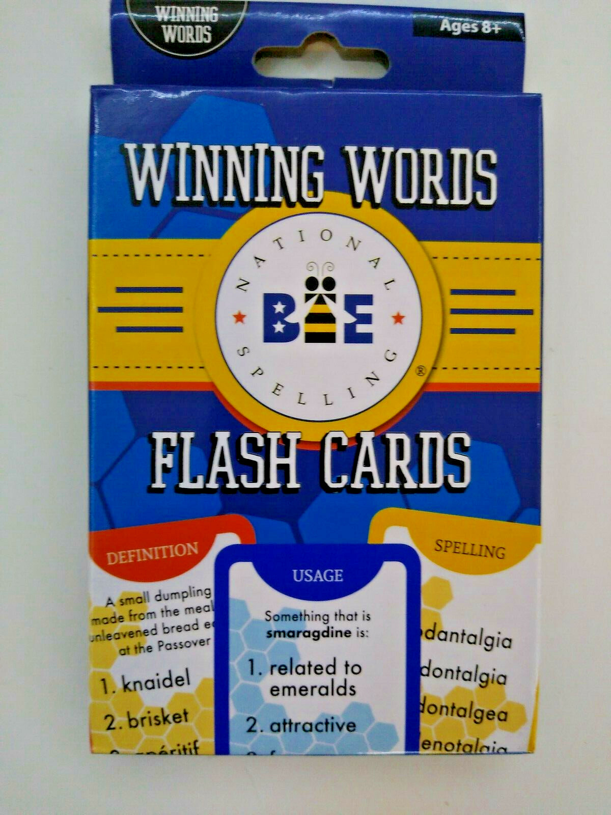 National Spelling Bee Challenger Flash Cards - 35 Ct. for sale online ...