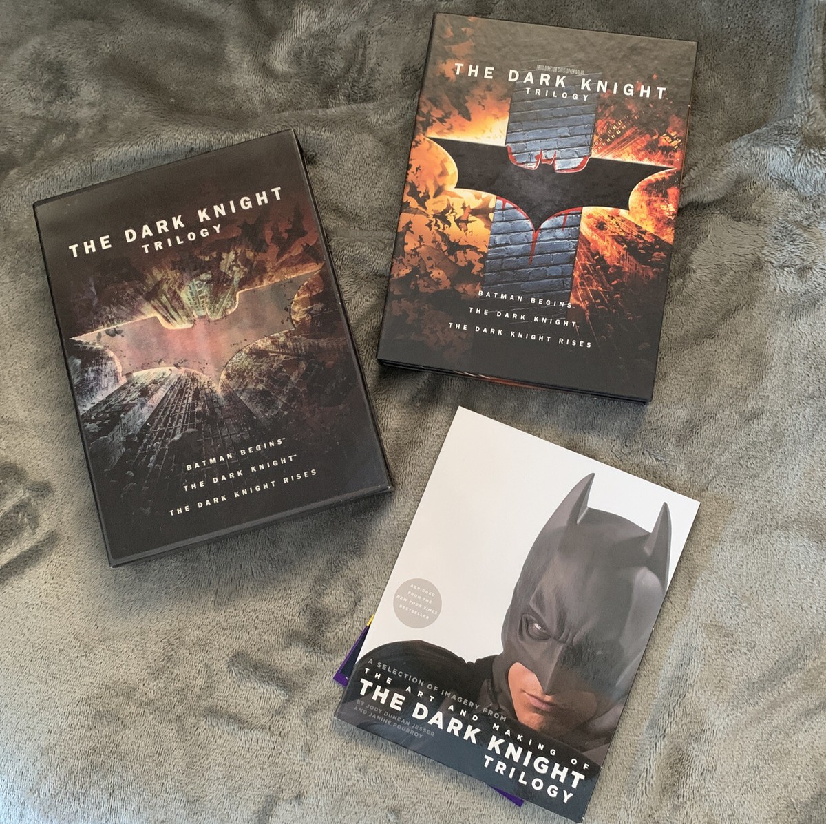 The Dark Knight Trilogy Art Batman Film Cell The Dark Knight Trilogy