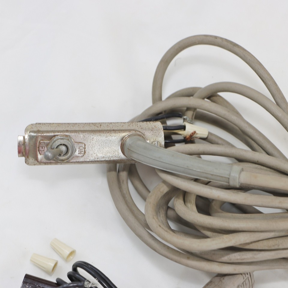 Used Replacement Power Cable & Switch ONLY for Red Devil Floor Scrubber ...