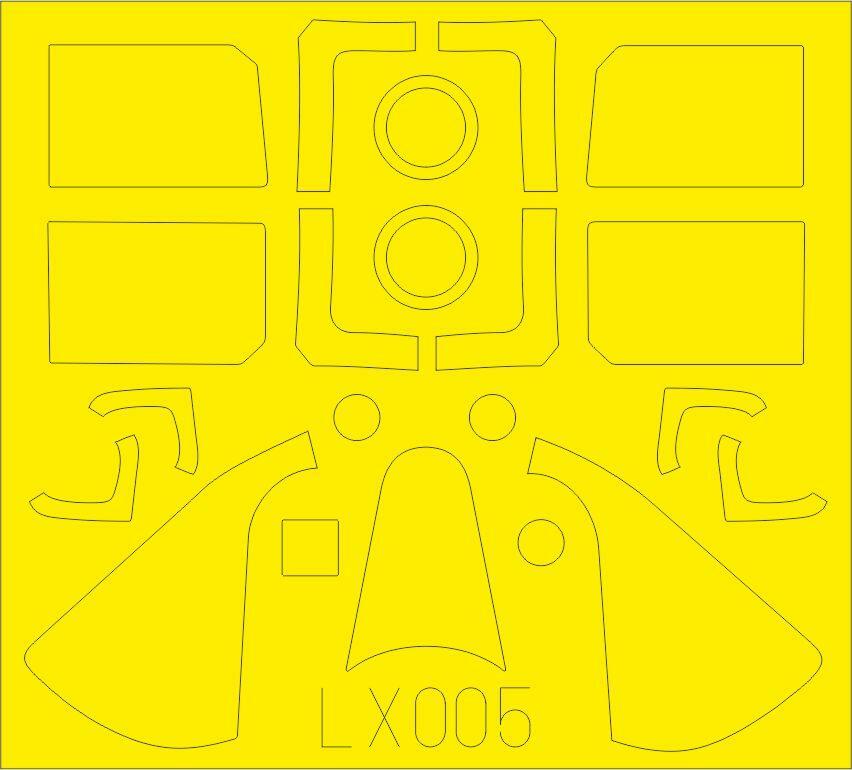 Eduard Mask 1/24 AF6F-5 Hellcat Mask for Airfix LX 005 | eBay