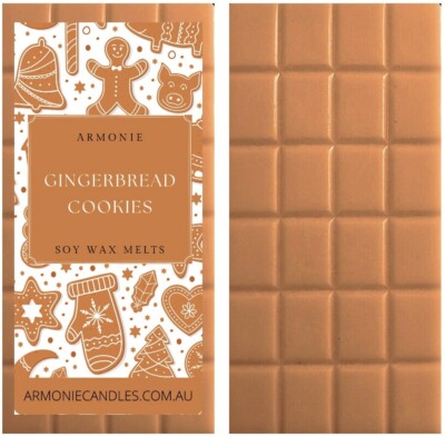 GINGERBREAD COOKIES - CHRISTMAS COLLECTION WAX MELTS - CHRISTMAS ...