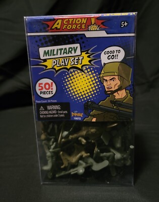 Imperial Action Force Military Playset 50 Piece Army Men | eBay